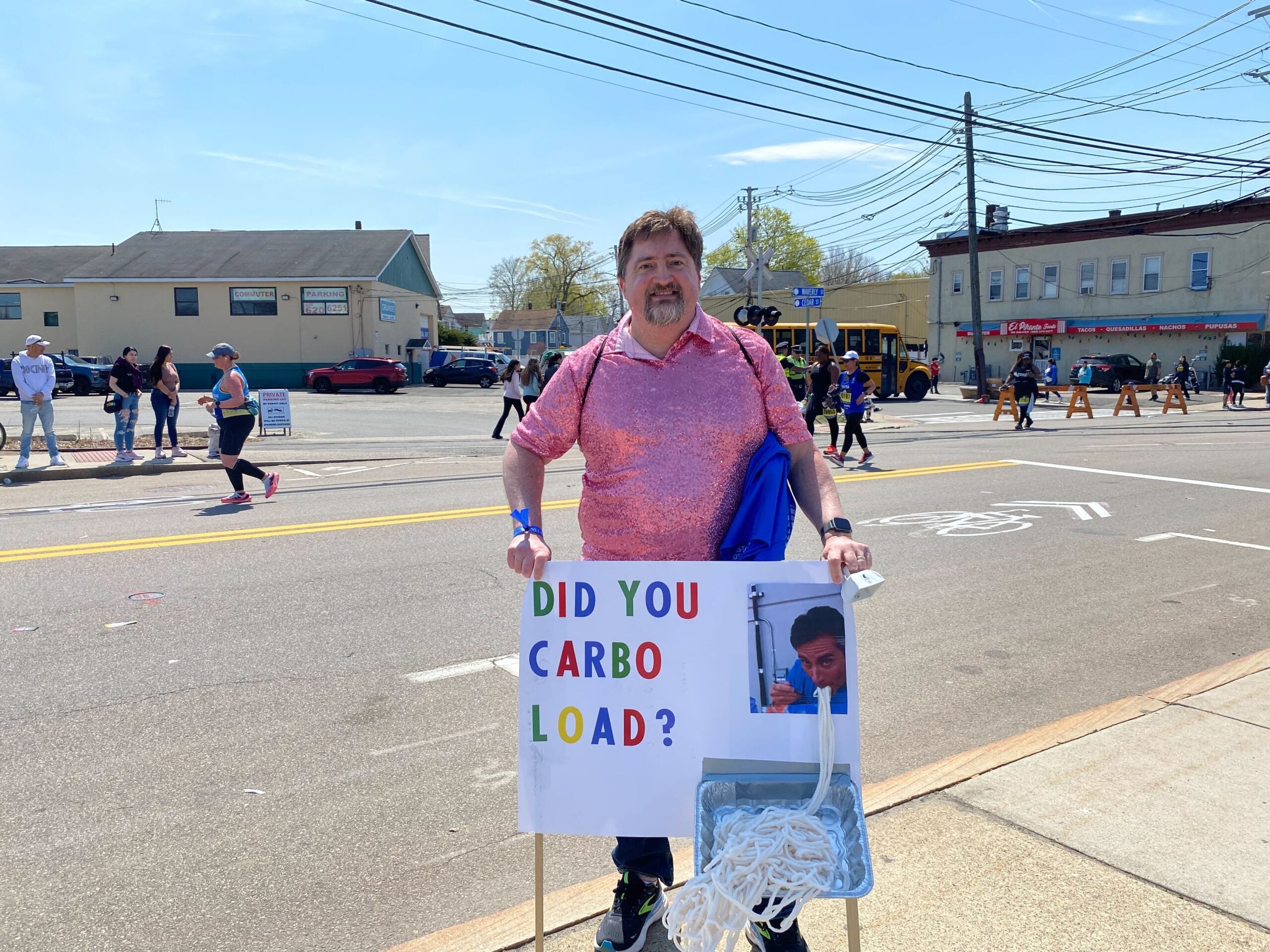 Here are the best signs from the 2025 Boston Marathon