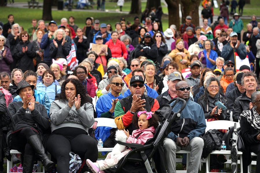 Boston rally honors 60 years since MLK Jr.'s 1965 Freedom Rally