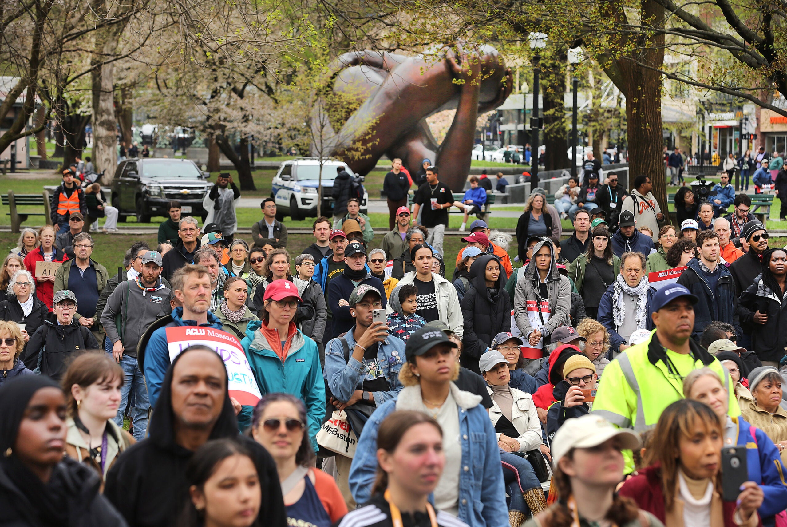 Boston rally honors 60 years since MLK Jr.'s 1965 Freedom Rally