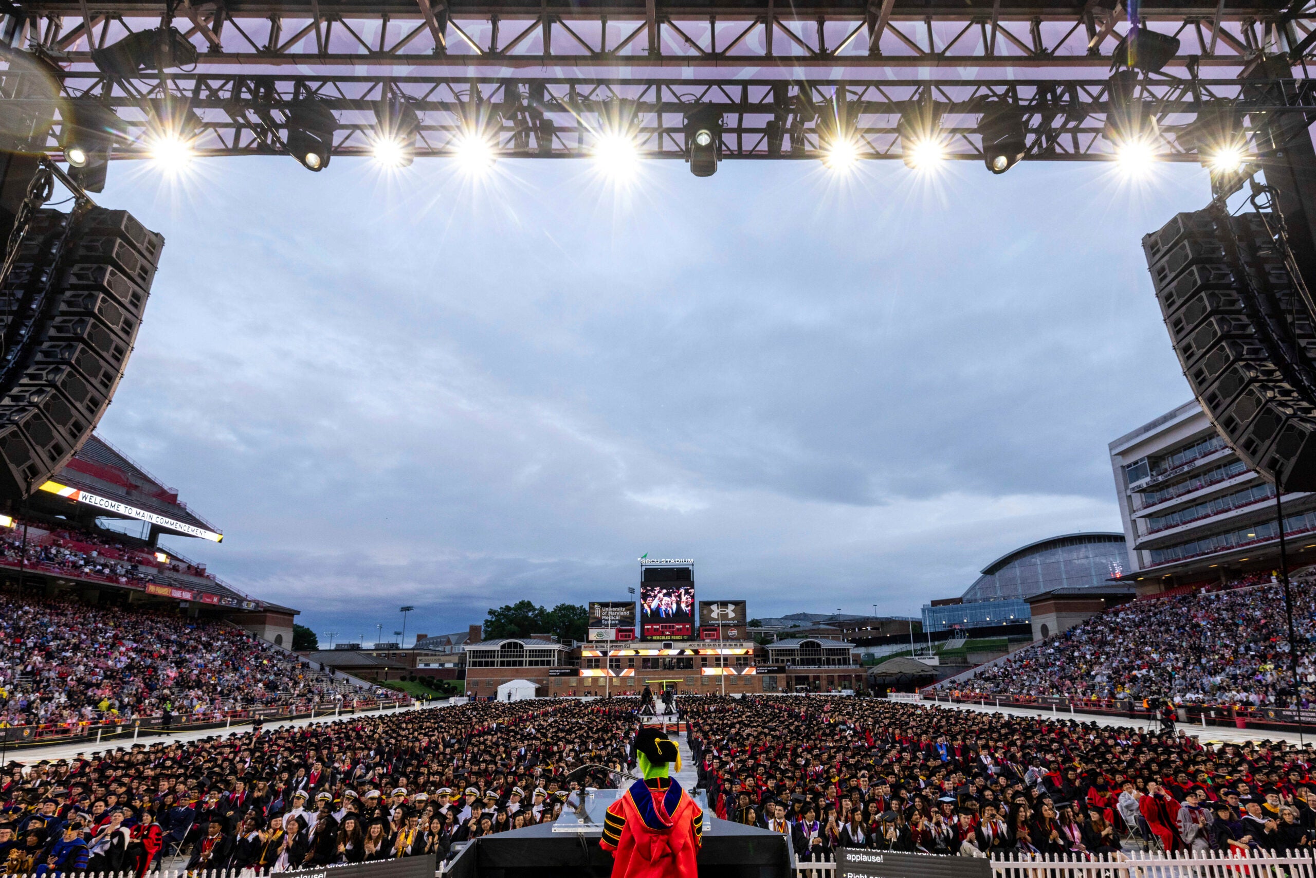 Kermit the Frog served as Maryland's commencement speaker. Here's what he said.