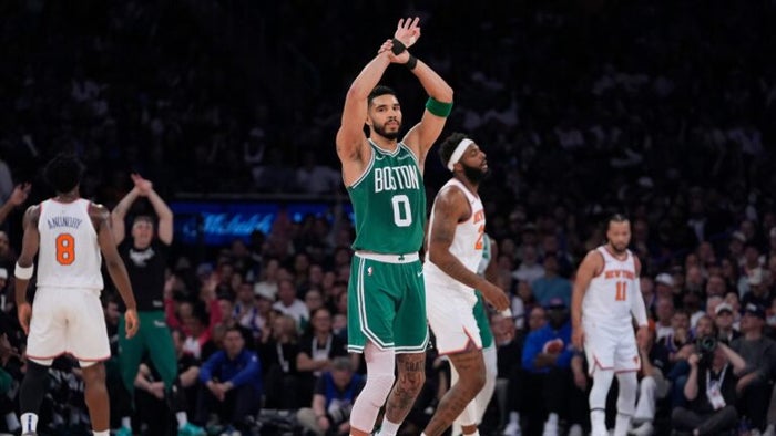 Jayson Tatum, Celtics avoid disaster with Game 3 blowout vs. Knicks: 8 takeaways