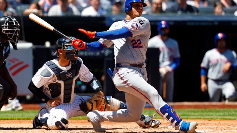Mets will talk to Juan Soto about hustle after Green Monster single