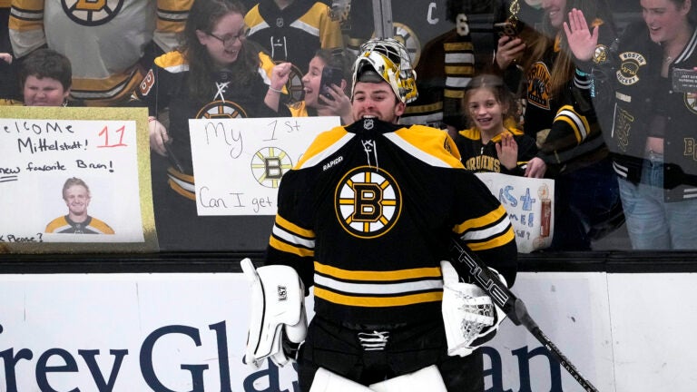 Swayman, Bruins try to pinpoint what went wrong in lost season