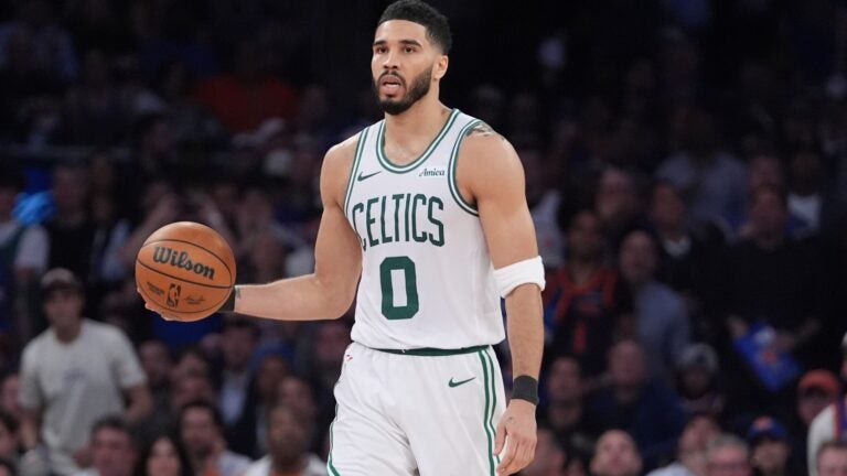Celtics' Jayson Tatum seems to express frustration over Achilles rehab