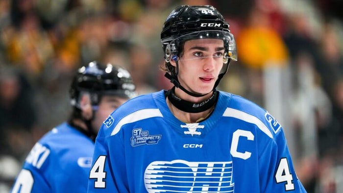 Jake O’Brien might be the best option for Bruins with No. 7 pick