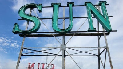 Lowell’s iconic ‘Sun’ signs get a new glow