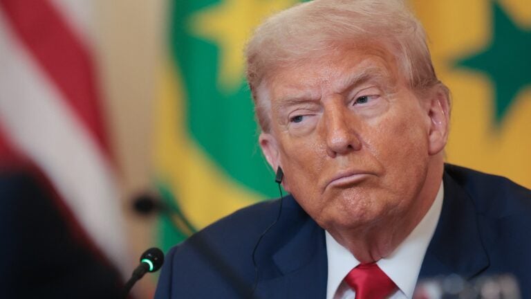 Trump praised Liberian president's 'beautiful English.' It's been the ...