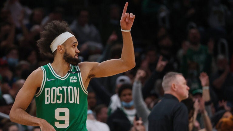 Derrick White heard 2022 Celtics trade news from Gregg Popovich