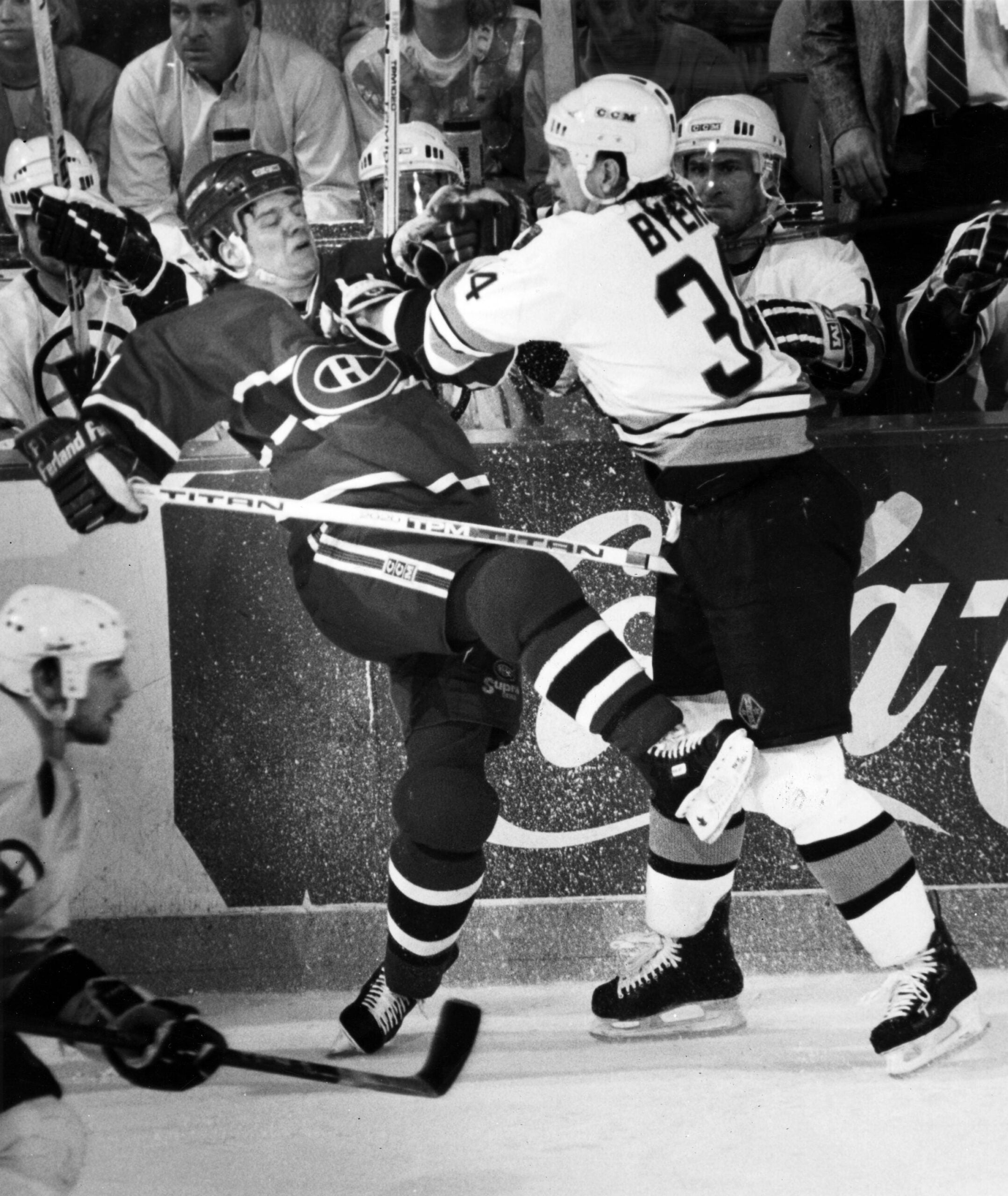 Cam Neely and Bob Sweeney fondly remember Lyndon Byers