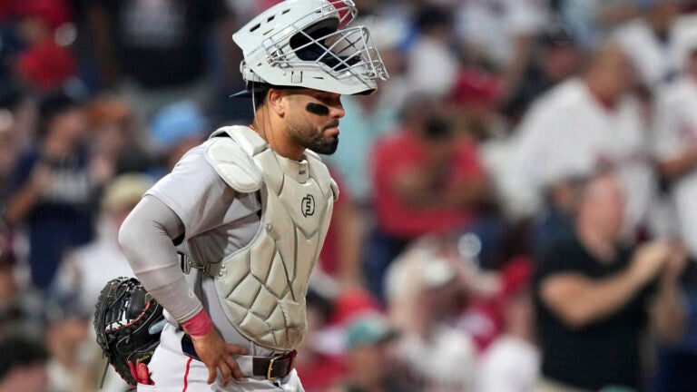 Red Sox fall to Phillies on catcher’s interference call in 10th