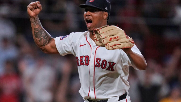 Bello strikes out 10 in complete-game as Red Sox beat Rockies