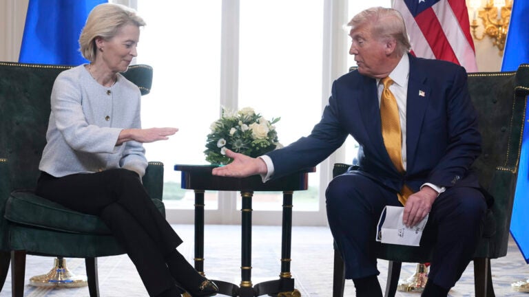 Trump: US-European Union deal sets 15% tariff on most goods