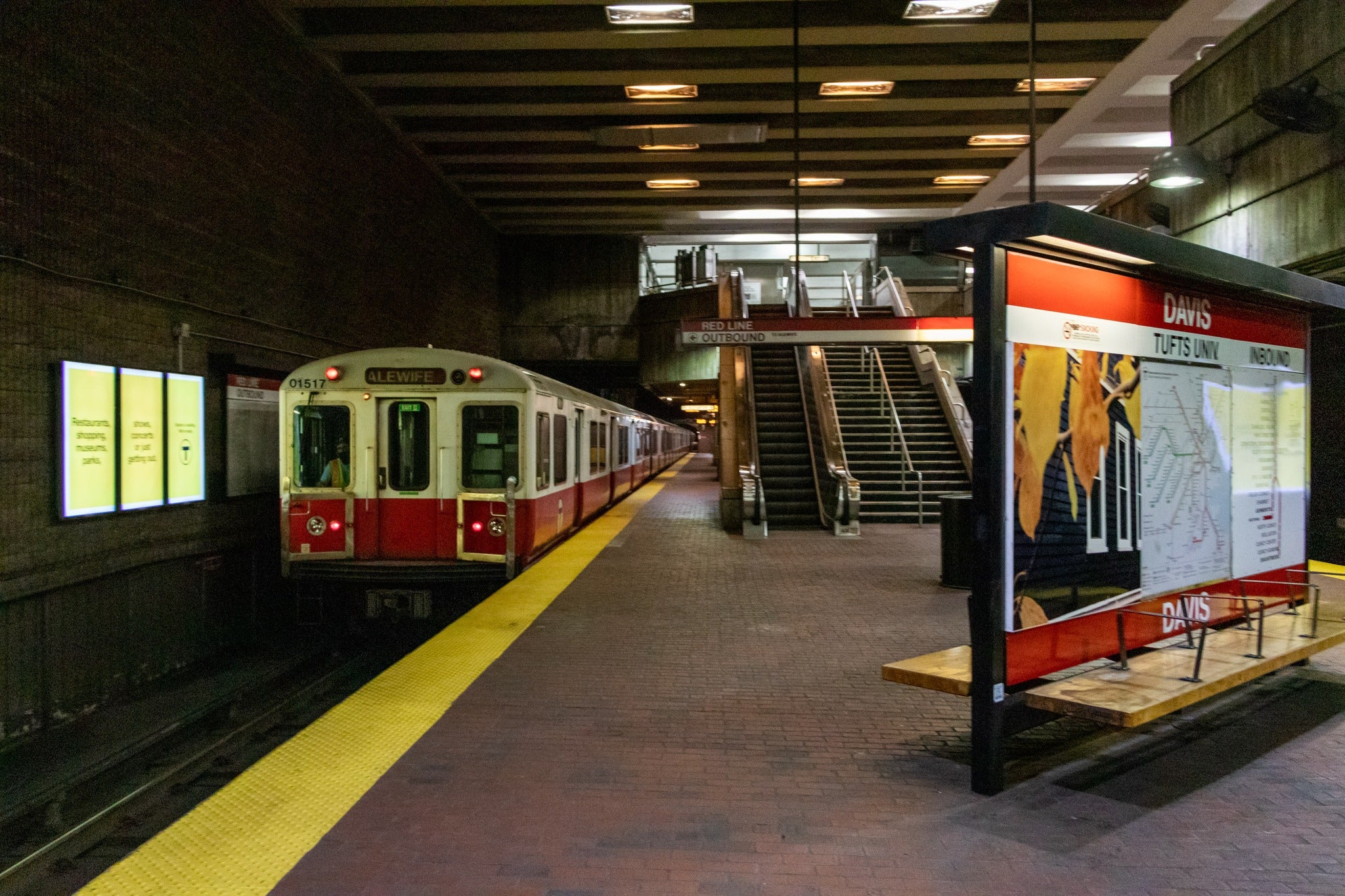 Person stabbed at Davis Square T station