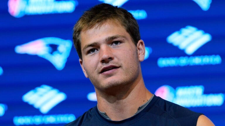 Drake Maye talks Brady ‘pressure,’ Vrabel & more on WEEI