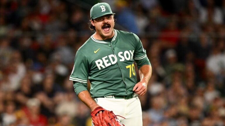 Watch Payton Tolle receive news of Red Sox promotion