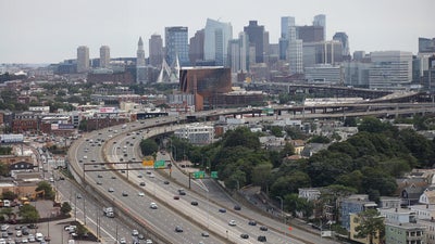 Over 100 people on bikes, scooters ride onto Boston highways, police say