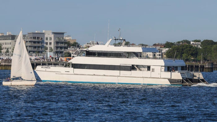 The MBTA is getting a giant new ferry, and a new ferry stop is set for ...