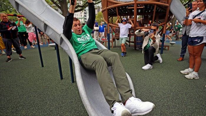 Photos: ‘Gronk Playground’ opens on the Esplanade