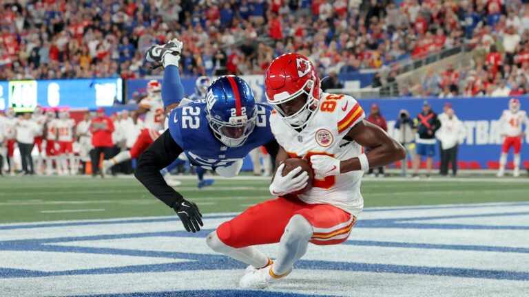 Tyquan Thornton on the criticism he faced in New England