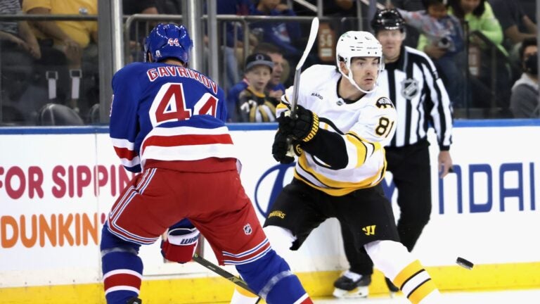 4 takeaways from Bruins’ preseason OT win over Rangers