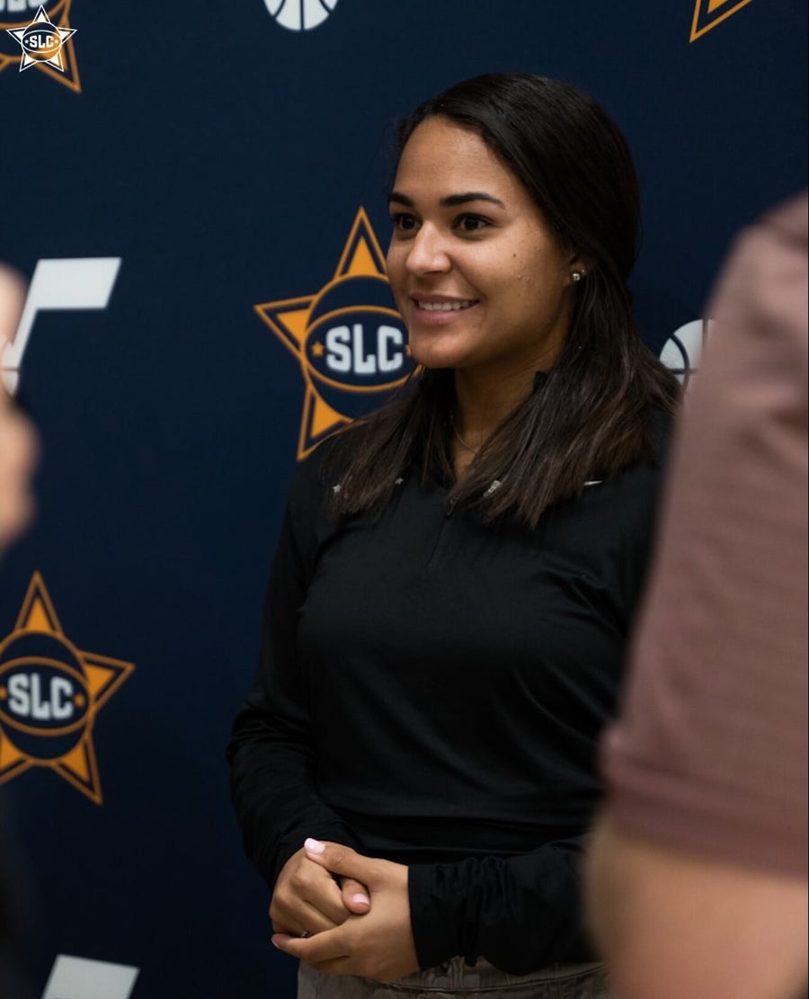 Wellesley's Katie Benzan is the G League's youngest female GM