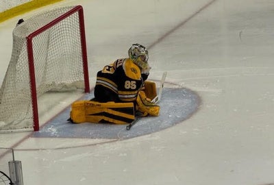 Bruins goalie Zajicek displays true colors at Prospects Challenge