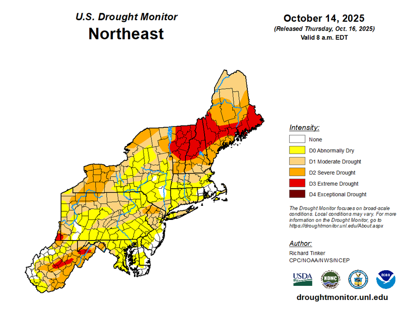 2025 fall foliage: Maps, dates for best fall colors in New England