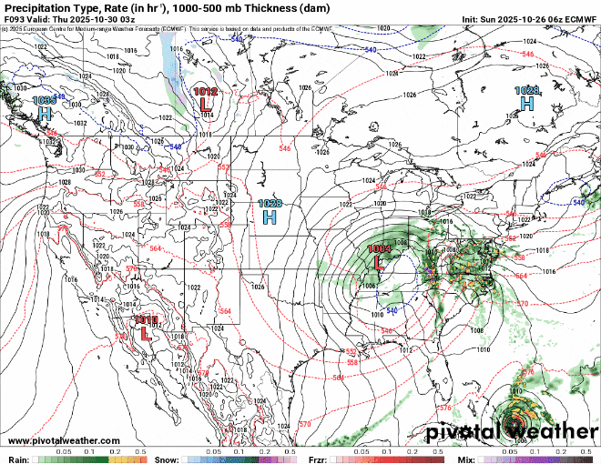 Forecast: Storm tracks inland, setting up a possibly wet Thursday