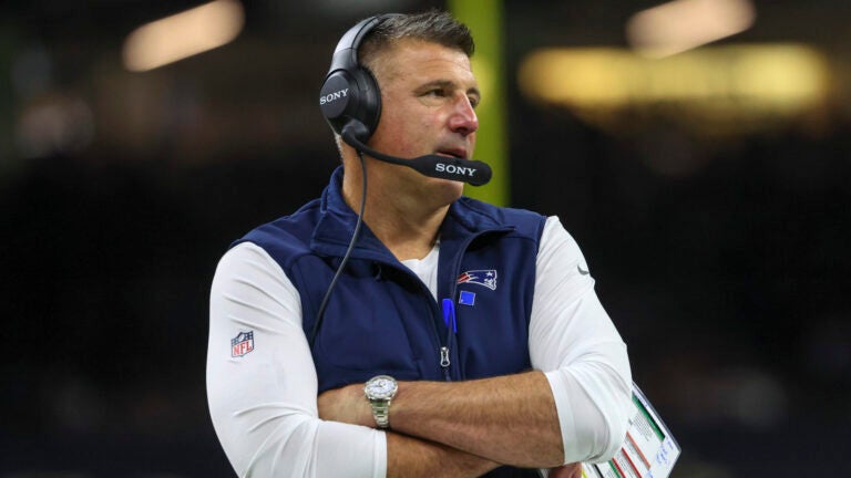 Patriots' posted Mike Vrabel's speech after win vs. Saints