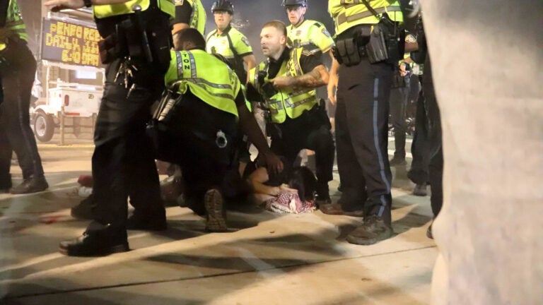 Felony riot charges dropped against pro-Palestinian protestors