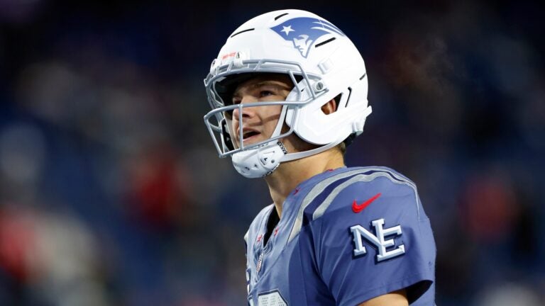 Maye shrugs off MVP chants, love from Patriots teammates following win ...