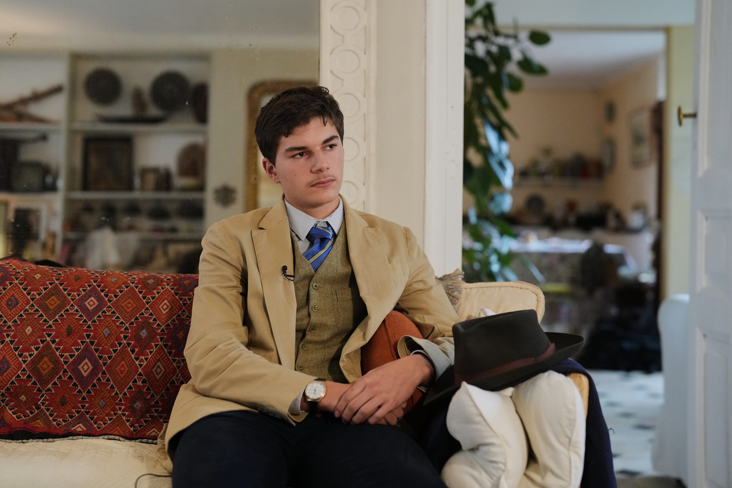 'Fedora Man' unmasked: Meet the teen in the intriguing Louvre heist photo