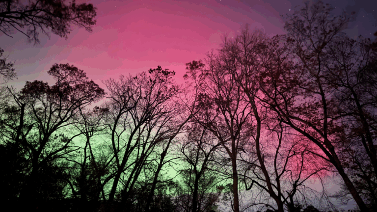 Northern Lights illuminate Boston-area skies