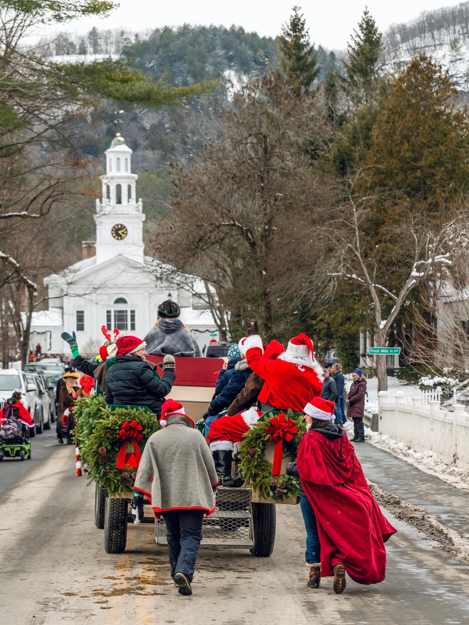 Images of Wassail Weekend in Vermont