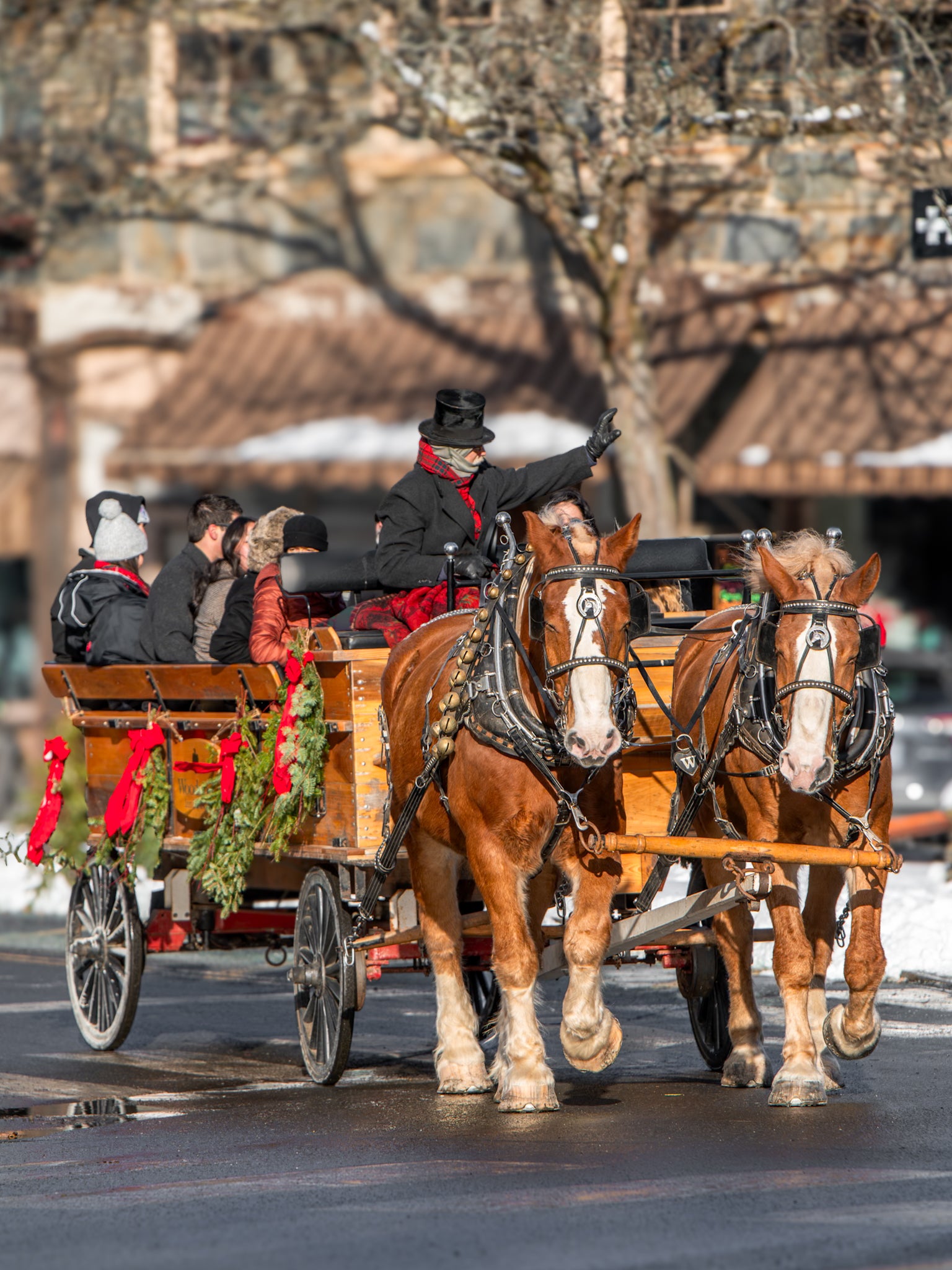 Images of Wassail Weekend in Vermont