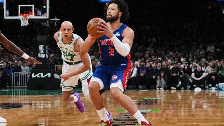 Cade Cunningham explained why he 'loves' playing the Celtics