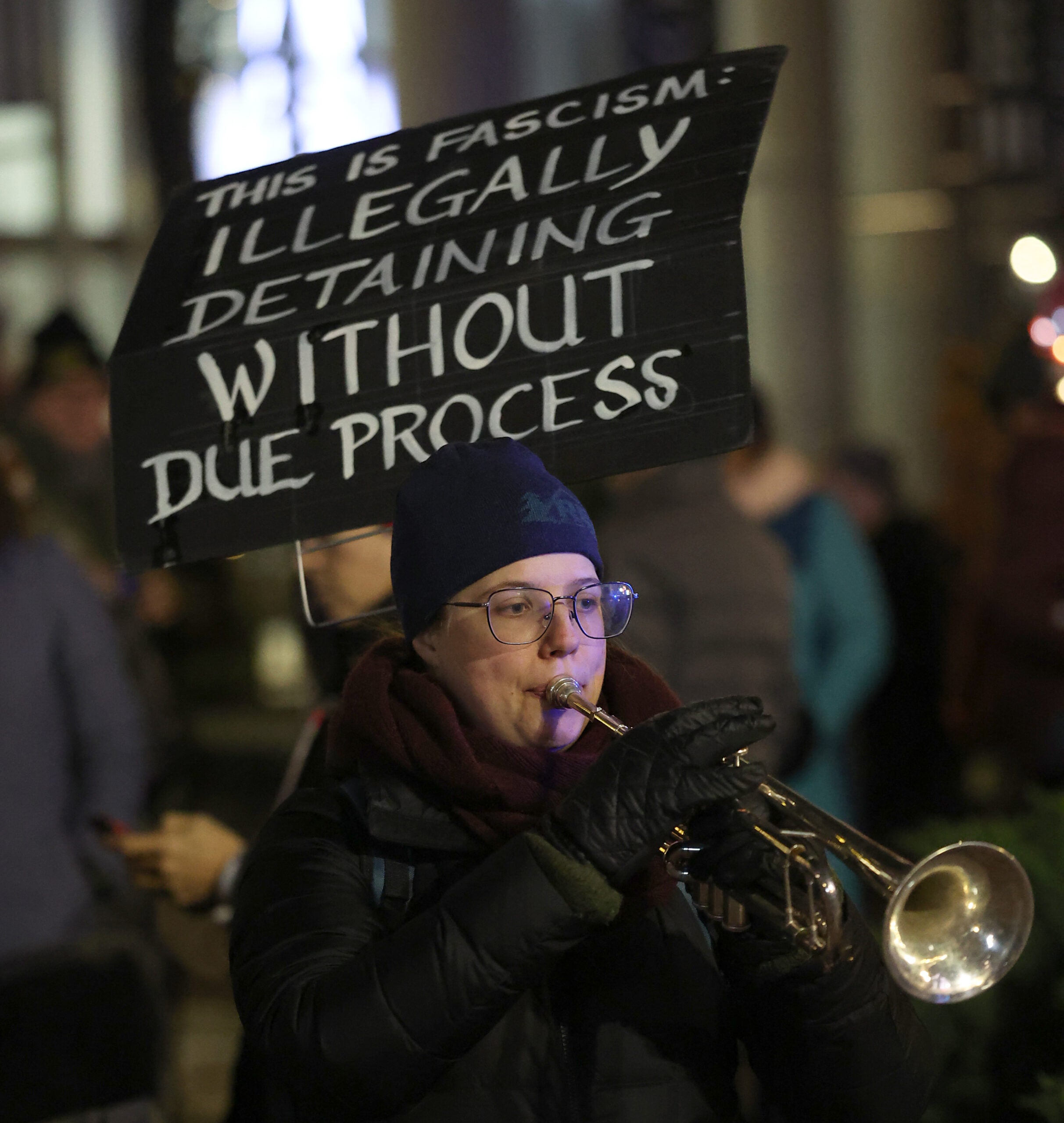 This was the scene at the Boston ICE Tea Party