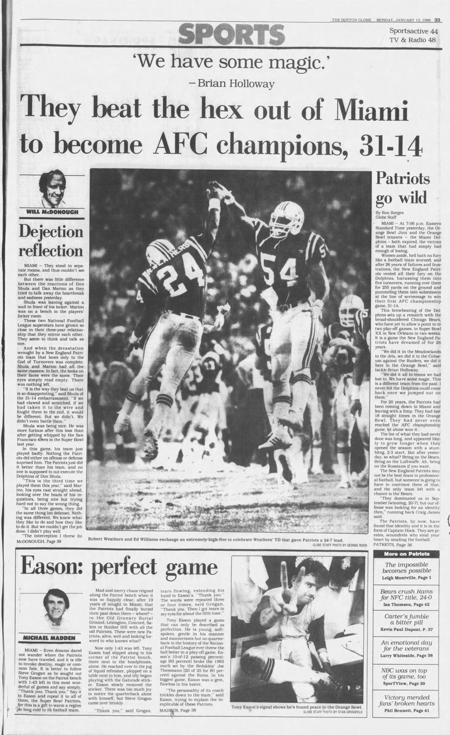 Mike Vrabel's Patriots locker room speech after wild-card win