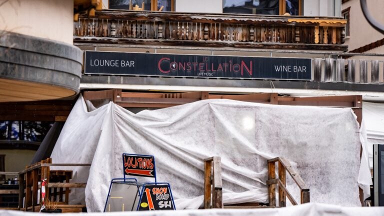 Here's what to know about the Swiss Alpine bar fire that killed 40