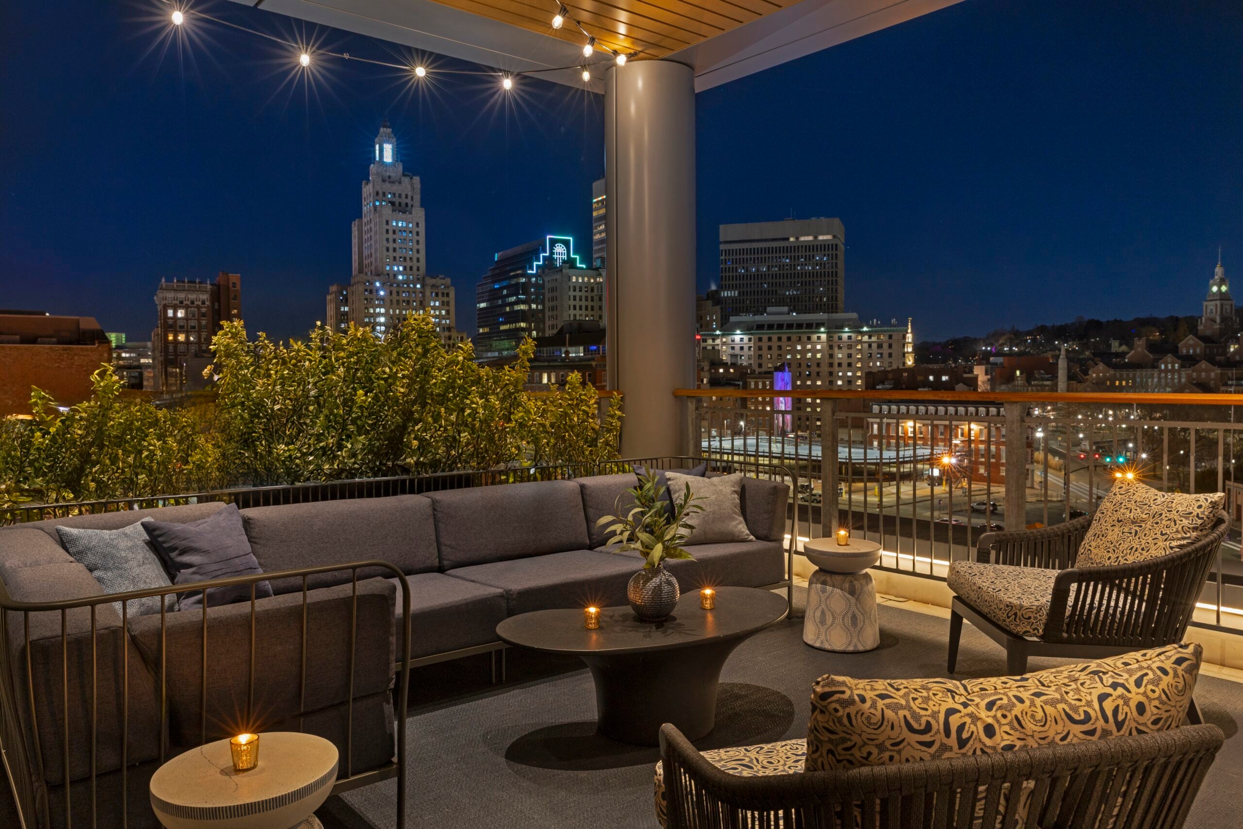 Look inside a rooftop bar in Providence after a $500,000 renovation