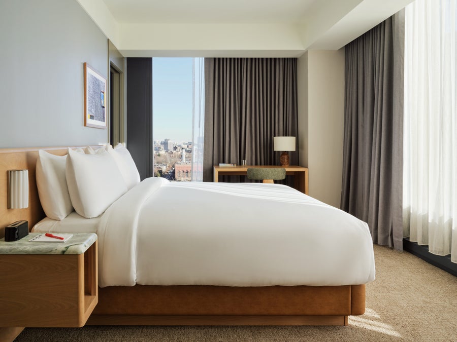 The Atlas Hotel just opened in Allston. Take a look inside.