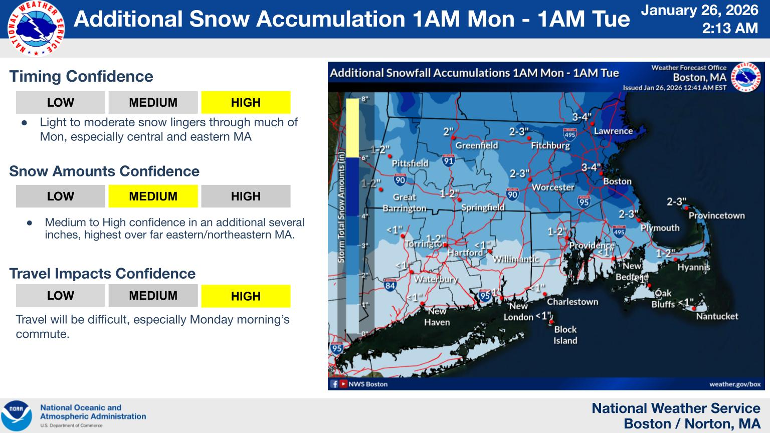 Live: Major snowstorm impacting Massachusetts, Jan. 25-26 2026