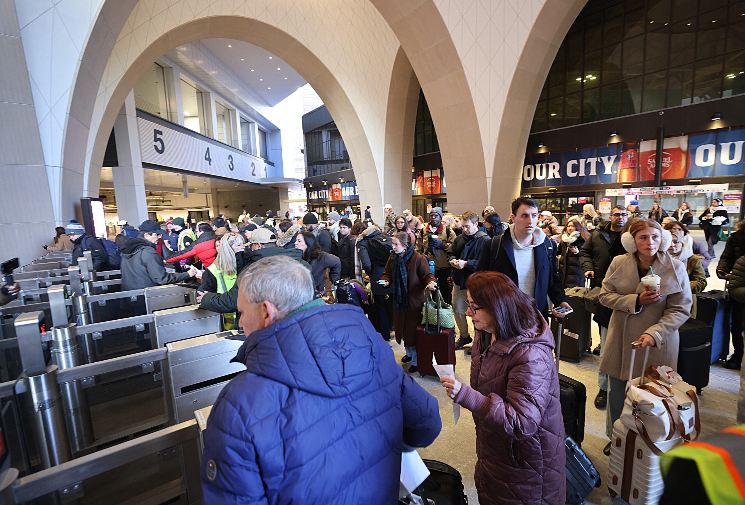 The MBTA says it’s still ‘testing’ South Station fare gates. Commuters ...