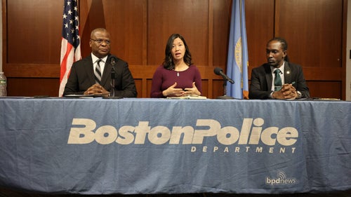Boston's yearly homicide rate increases 30%, from 24 killings to 31