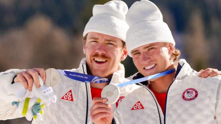 Ben Ogden helps US find silver in Olympic cross-country skiing
