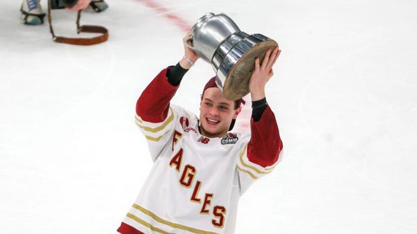 James Hagens wins MVP as Bruins prospects thrive at Beanpot
