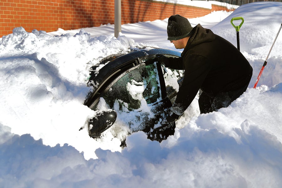 The story behind this viral photo of an unplowed Fall River street
