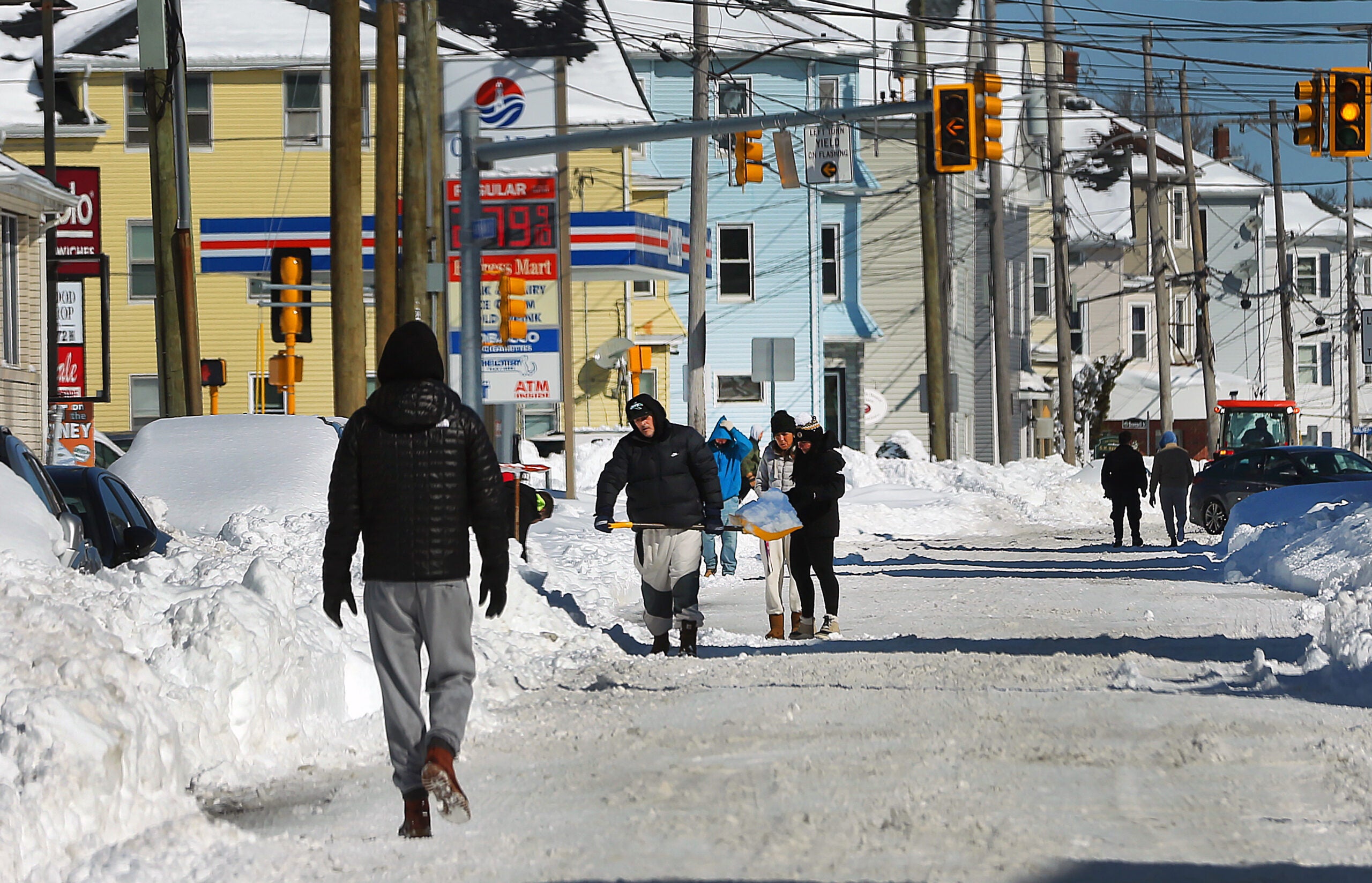 The story behind this viral photo of an unplowed Fall River street