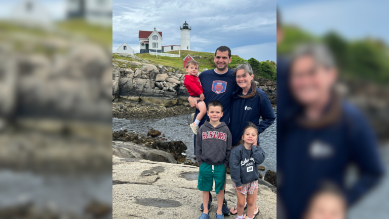 She's running the Boston Marathon to support kids with cancer