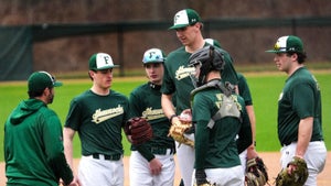 Mass. pitcher Brody Bumila tops 100 mph, draws MLB scouts